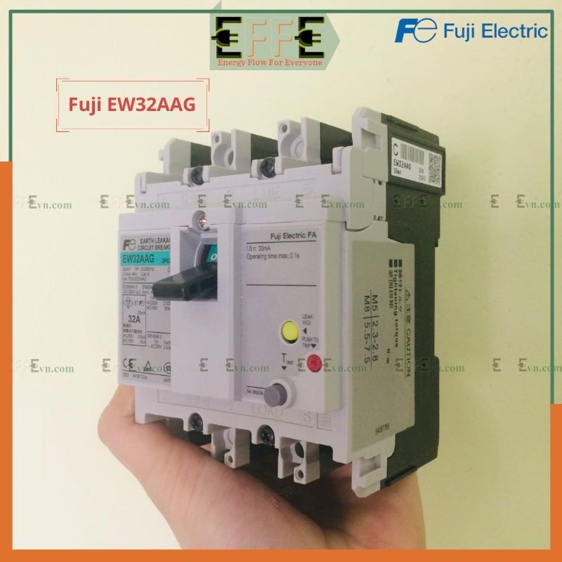 CB chống giật Fuji EW32AAG-3P - Cầu dao chống rò | Shopee Việt Nam