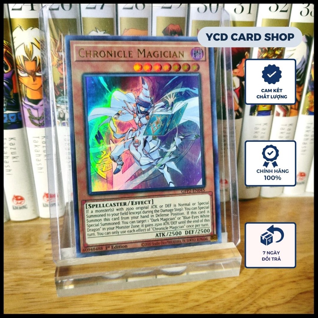 Thẻ bài Yugioh Chính Hãng Chronicle Magician – Ultra Rare | Shopee Việt Nam