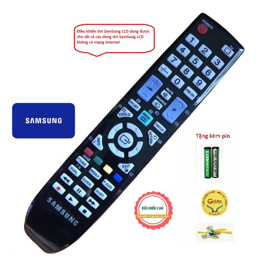 Điều Khiển Tivi Samsung Lcd Led đa Năng Dùng được Cho Tất Cả Các Dòng