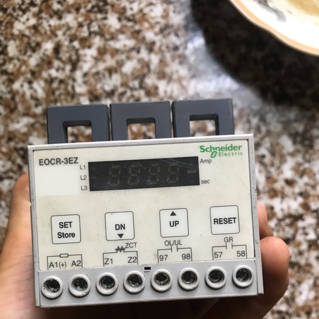 Rơle điện tử Schneider EOCR-3EZ.rơ le điện tử schneider | Shopee Việt Nam