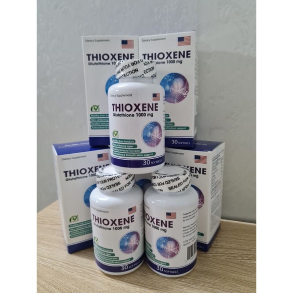 Thioxene Glutathione 1000mg - Viên uống trắng da cực kỳ hiệu quả của Mỹ ...