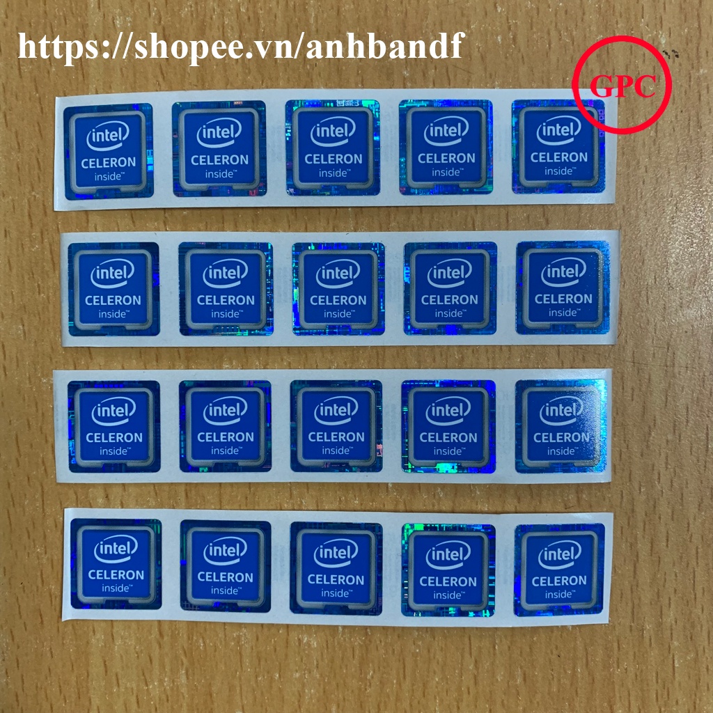 Tem Intel CELERON inside Thay Tem Máy Tính | Shopee Việt Nam