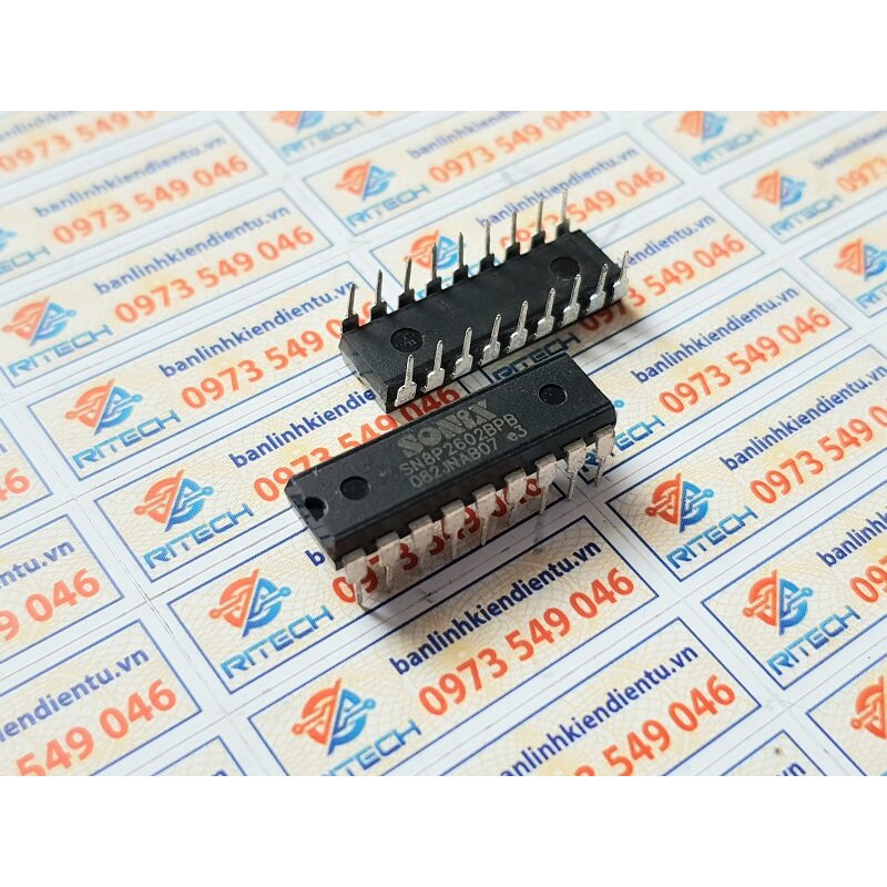 Combo 3 con Sonix SN8P2602BPB DIP-18 ic chức năng | Shopee Việt Nam