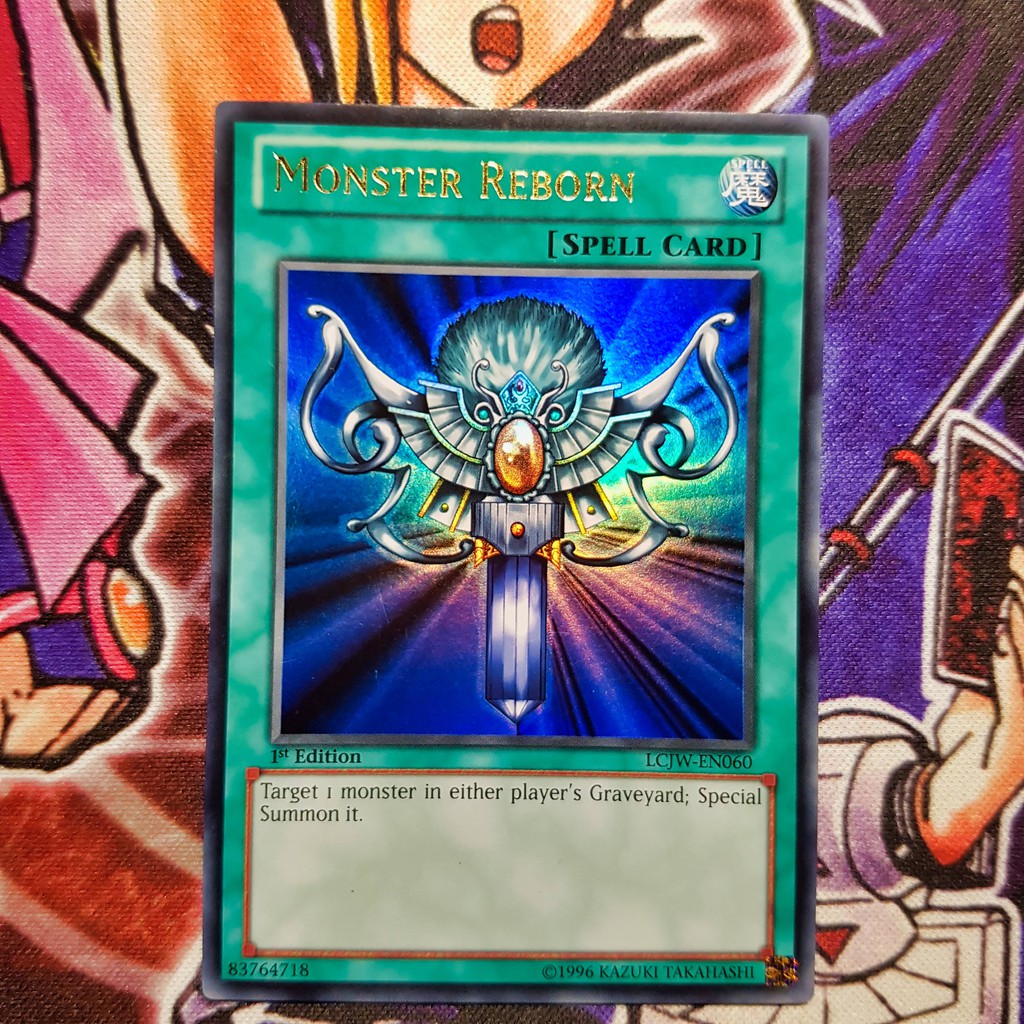 Thẻ bài Yugioh chính hãng | Monster Reborn | LCJW Ultra rare. | Shopee ...