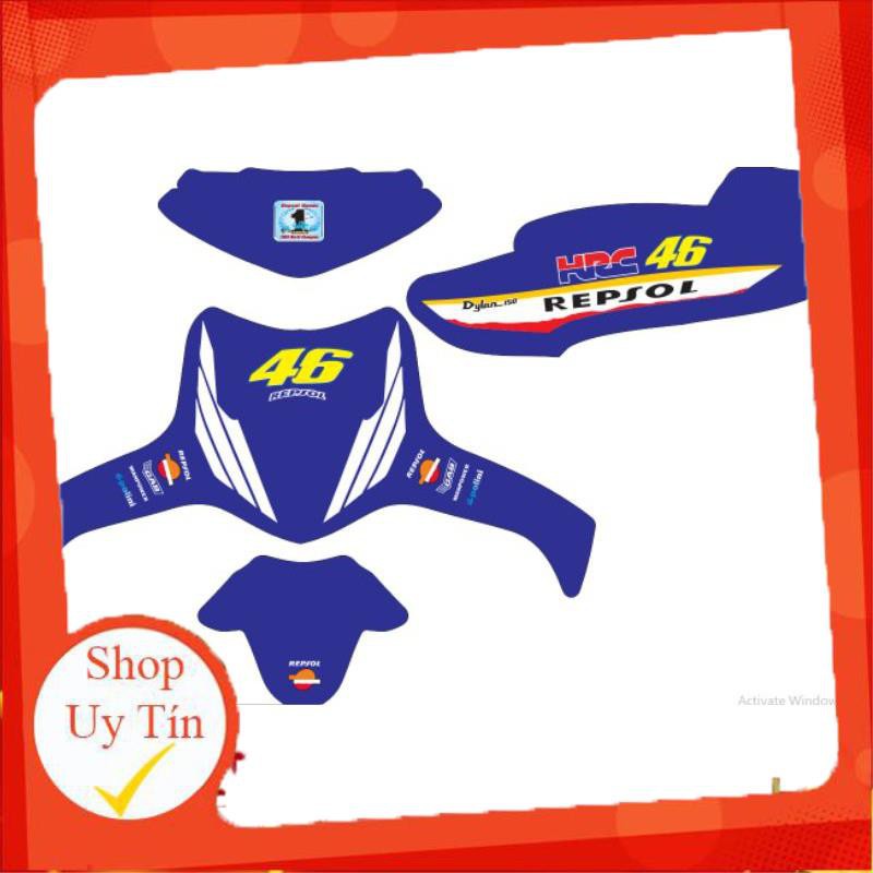 Tem xe honda dylan repsol | Shopee Việt Nam