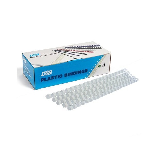 Gáy lò xo nhựa DSB 12 mm (100c/h) (110 tờ) - Trắng | Shopee Việt Nam