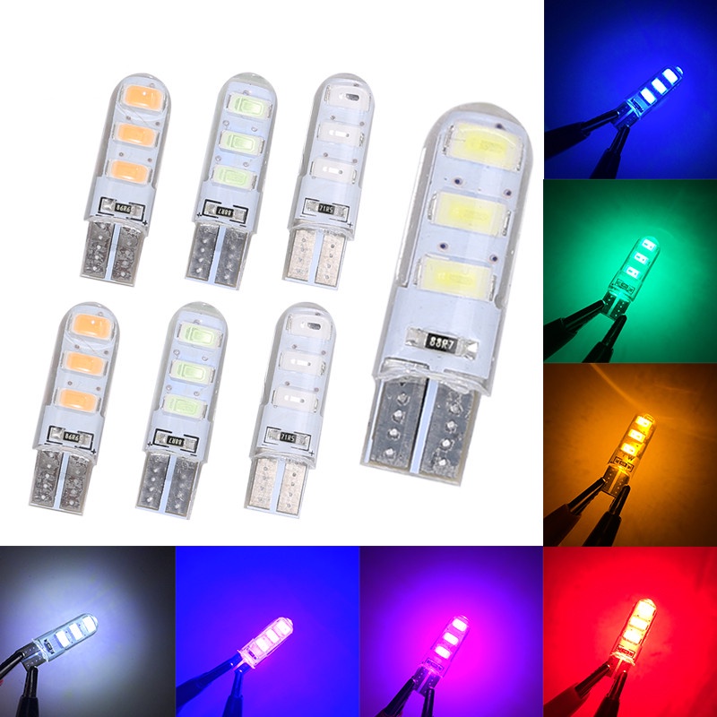 Đèn LED Kevanly T10 6SMD CAN-BUS W5W 168 501 2825 sử dụng cho xe hơi ...