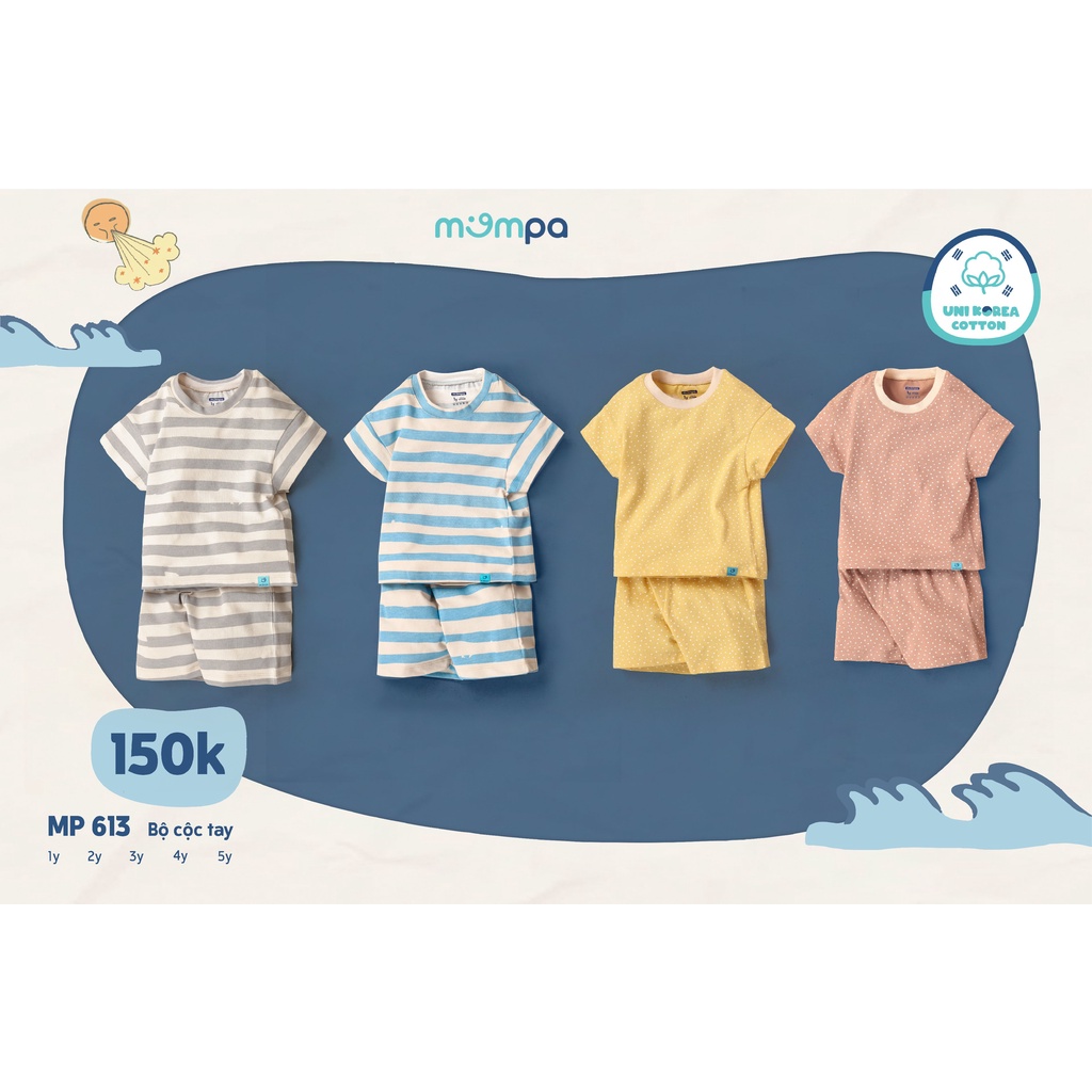 Bộ cộc tay Mompa MP 613 | Shopee Việt Nam