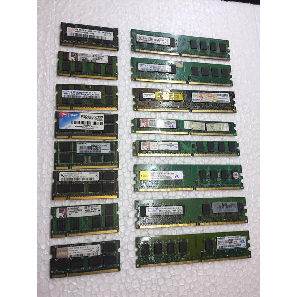 RAM DDRam 2 BUS 667/800 1G 2G cho PC và Laptop | Shopee Việt Nam