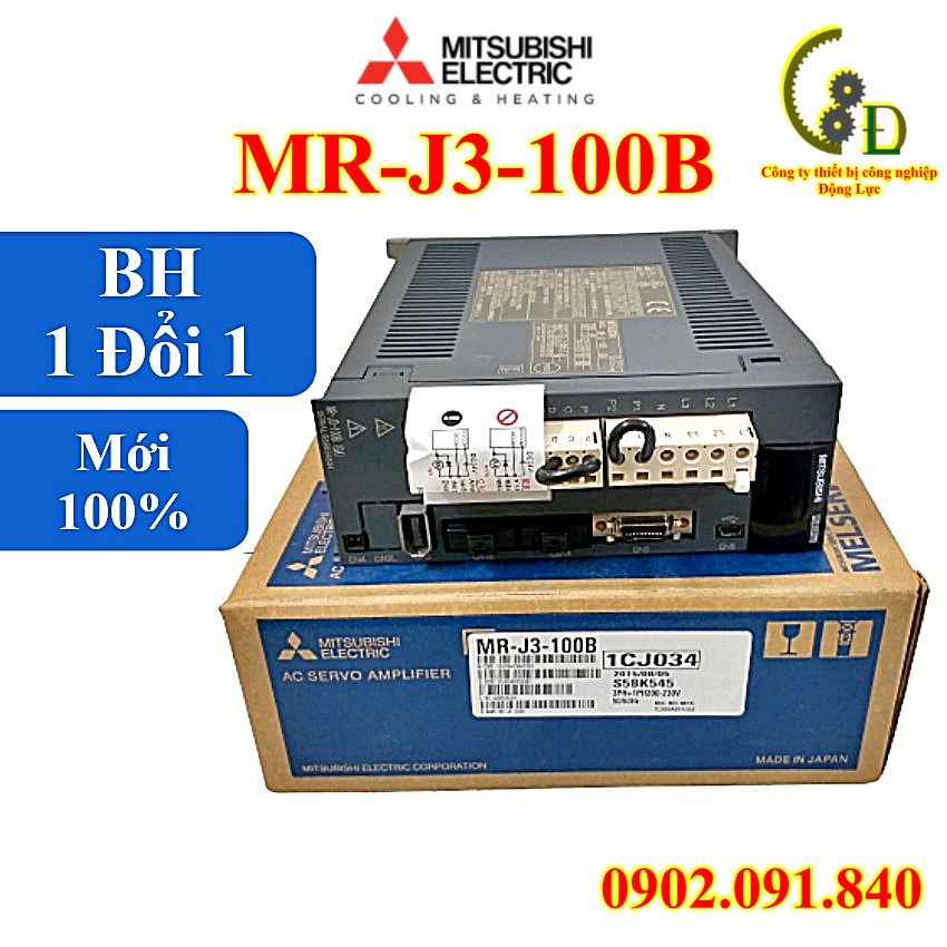 MR-J3-100B, MR-J3-200B Bộ điều khiển động cơ bước AC Servo Drive ...