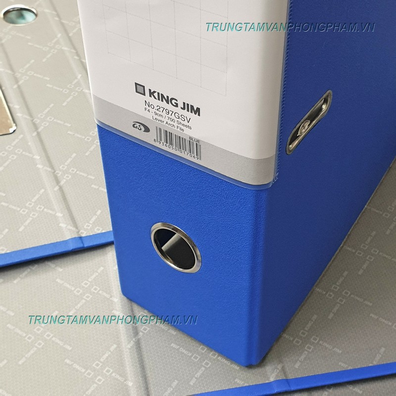 Bìa còng KingJim A4 F4 No 2693GSV 2695GSV 2697GSV 2793GSV 2795GSV 2797GSV A4 F4 King Jim 3 inch ...