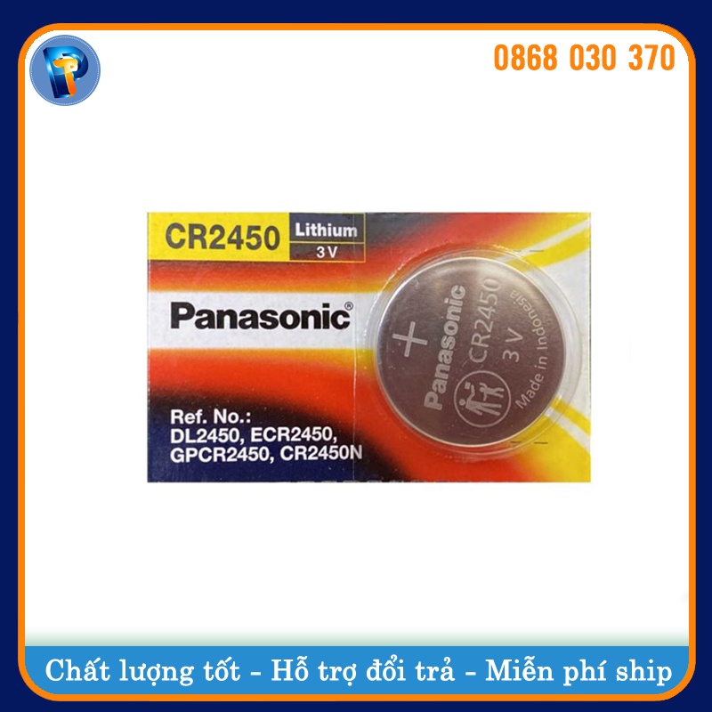 Pin Panasonic 2450 | Shopee Việt Nam