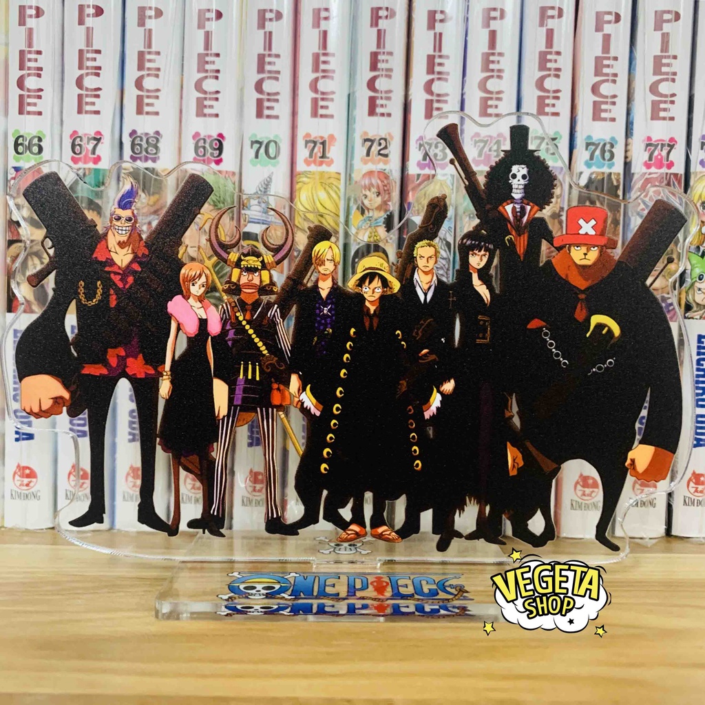 Mô Hình Tượng Standee Acrylic Mica 2 mặt - One Piece - Luffy Zoro Nami ...