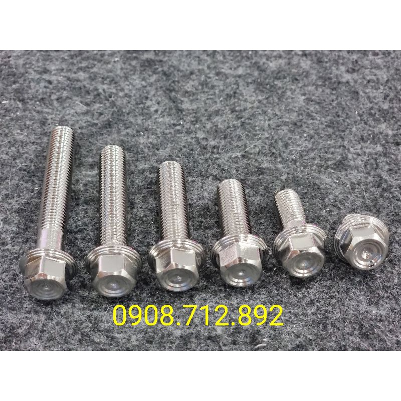 ốc thái đầu trụ inox 304 size 10li chiều dài ốc đủ kích thước | Shopee ...