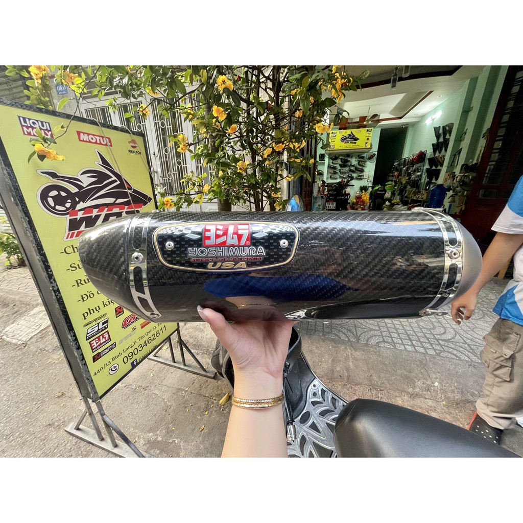 Pô Yoshimura R77 Carbon | Shopee Việt Nam
