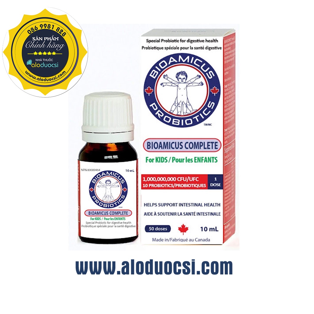 Men vi sinh 10 chủng Bioamicus Complete Lọ 10ml – Chính hãng | Shopee ...