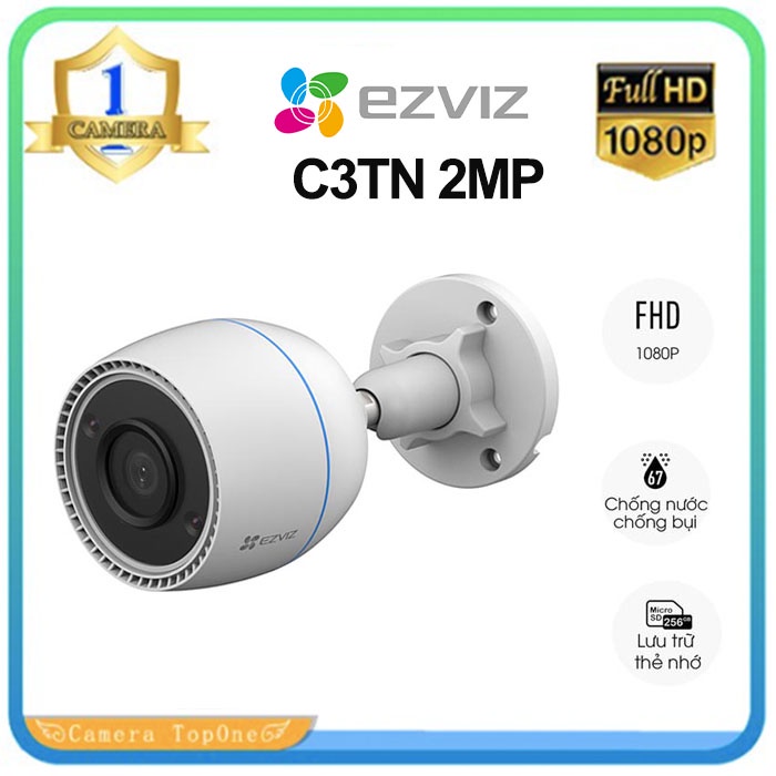 Camera EZVIZ C3TN (2MP, 1080P, H.265, 2.8mm) Bản tiêu chuẩn CS-C3TN-A0 ...