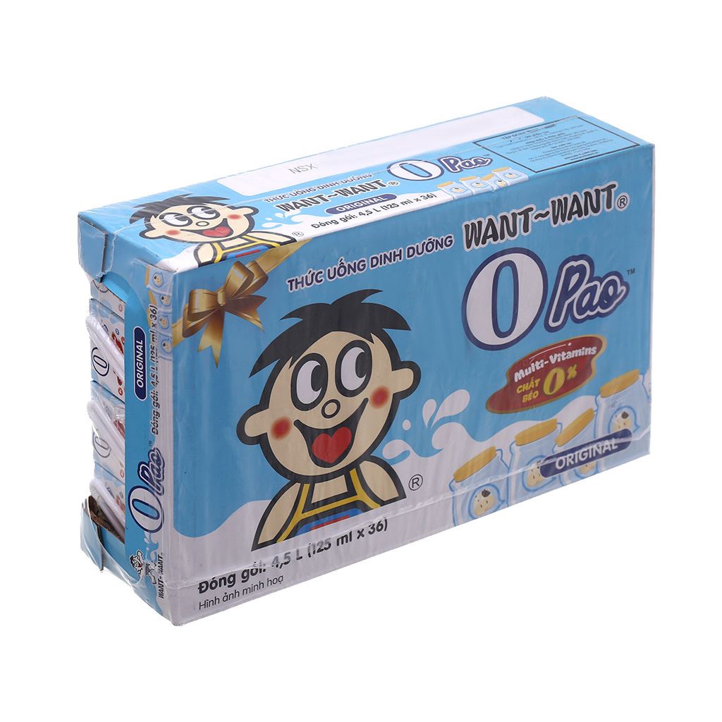 Sữa trái cây dinh dưỡng OPao - Thùng 36 Hộp | Shopee Việt Nam