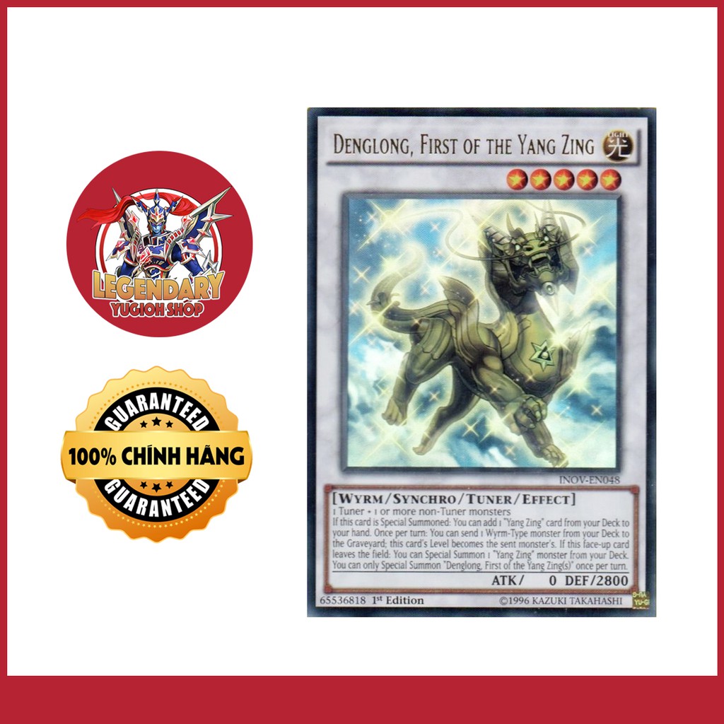 [JP][Thẻ Bài Yugioh Chính Hãng] Denglong, First of Yangzing | Shopee Việt Nam