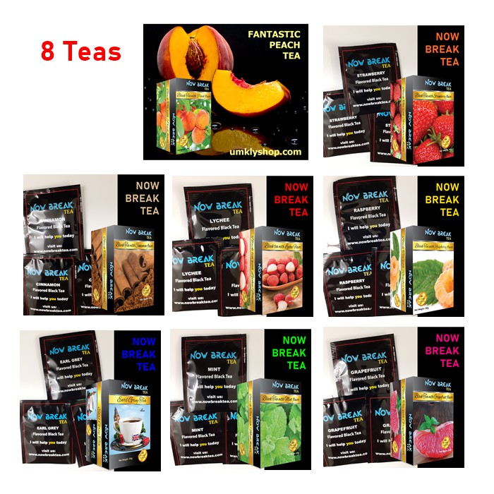Set 3 túi trà Đào Now Break Tea | Shopee Việt Nam