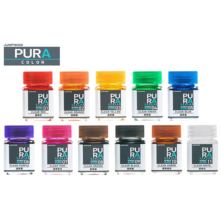 SƠN MÔ HÌNH JUMPWIND - MÀU TRONG SUỐT PURA ULTIMATE CLEAR COLOR PC01 ...