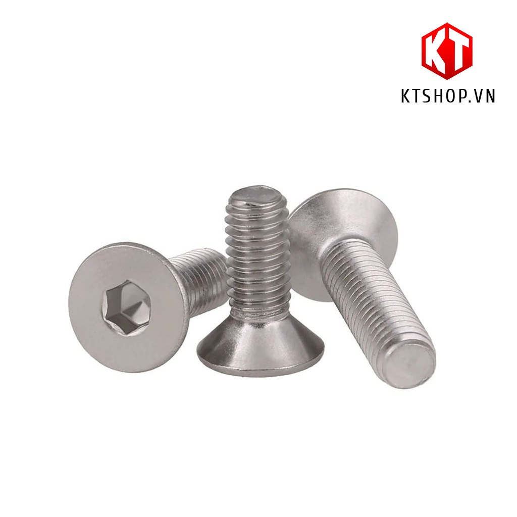 Bulong lục giác Đầu Côn Inox M3 10 con | Shopee Việt Nam