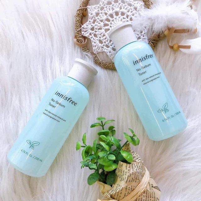 [HÀNG CHÍNH HÃNG] Nước hoa hồng kiềm dầu innissfree no sebum toner ...