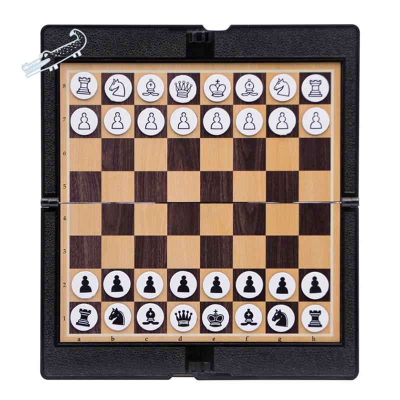 Mini Magnetic Chess Set Wallet Appearance Portable Folding Chessboard ...