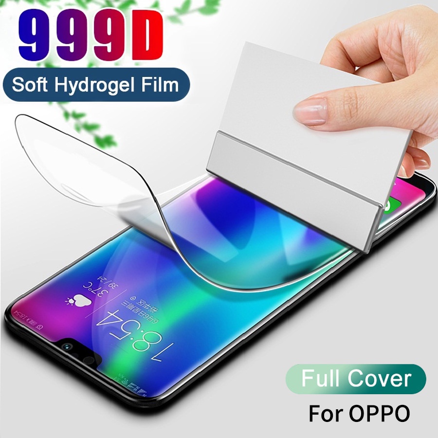 Miếng dán màn hình PFF dẻo HD chống trầy bám dính tốt cho OPPO F11 F9 Pro A3X A60 A18 A38 A79 ...