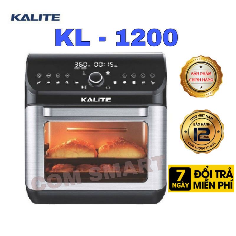 NỒI CHIÊN KHÔNG DẦU 12L KALITE KL-1200 THẾ HỆ MỚI | Shopee Việt Nam
