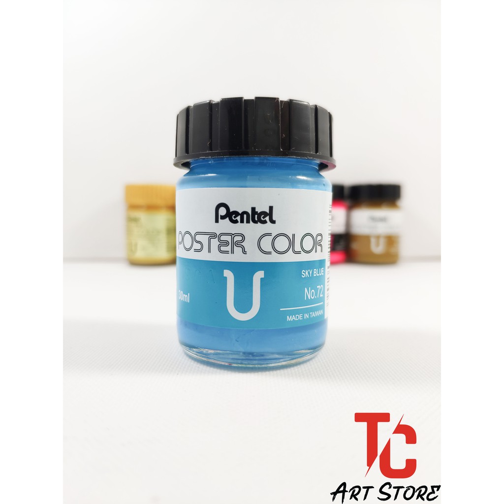 Màu Poster Color Pentel Bán Lẻ Hũ 30ml – Hàng Chính Hãng | Shopee Việt Nam