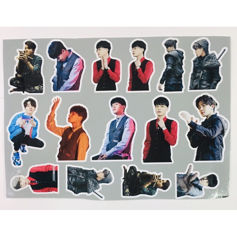 sticker jack j97 set 30-50 cái ép lụa khác nhau/hình dán phương tuấn ...
