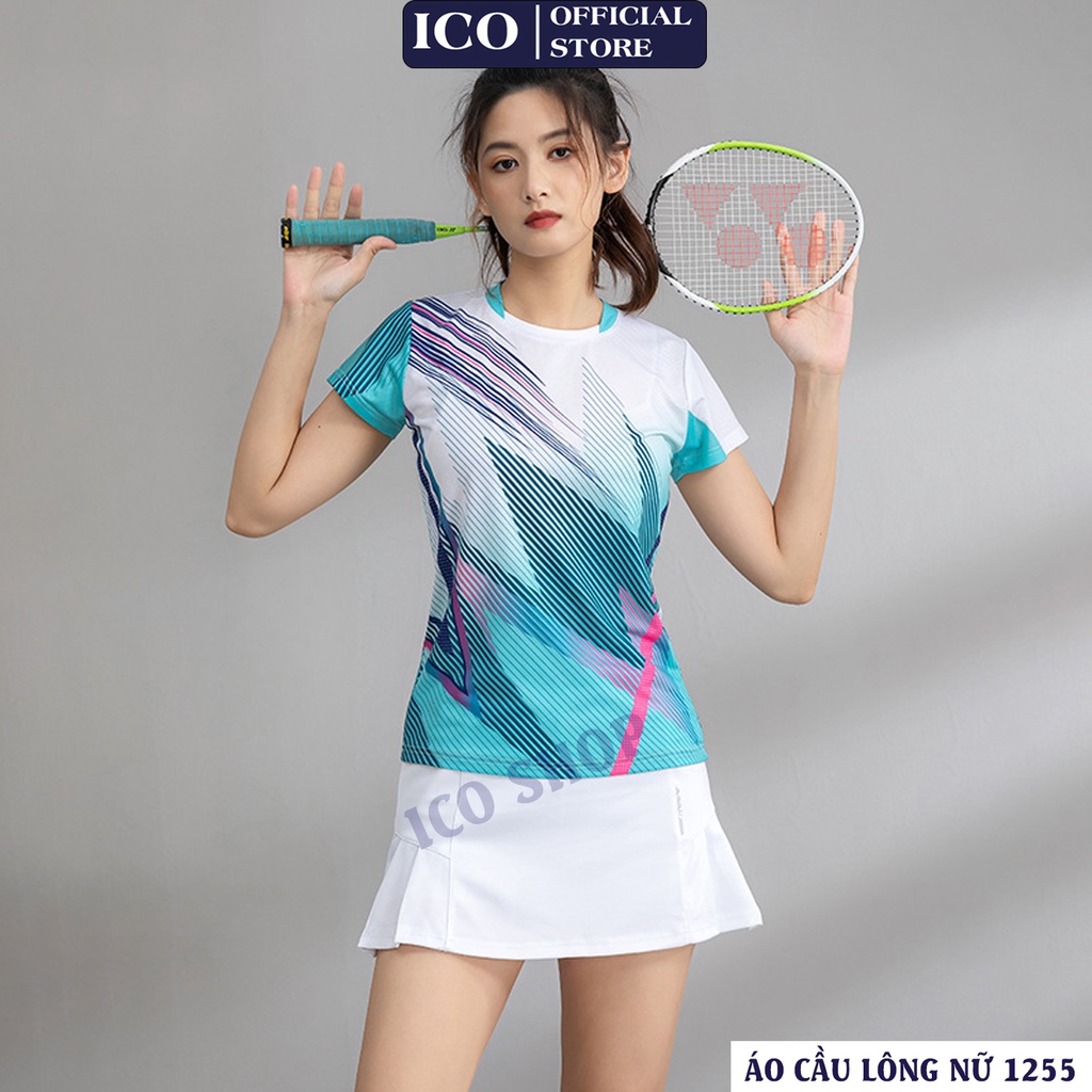 Áo cầu lông nữ 1255, 1258- Vải xịn thoáng mát | Shopee Việt Nam