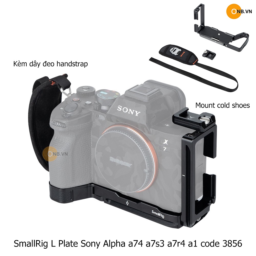 SmallRig L Plate Sony Alpha a74 a7s3 a7r4 a1 code 3856 | Shopee Việt Nam
