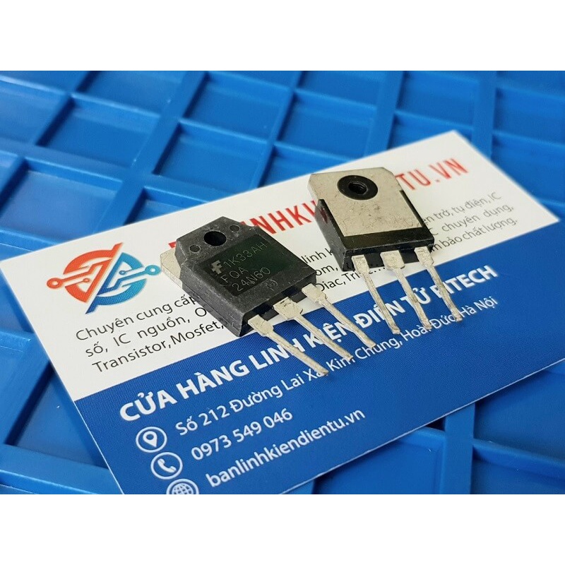 [Combo 3 con] 24N60, FQA24N60Mosfet kênh N 24A 600V TO-3P (Hàng tháo máy) | Shopee Việt Nam