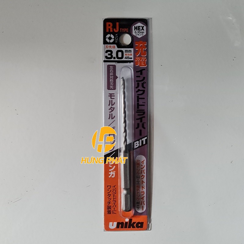 Mũi khoan UNIKA mã RJ khoan bê tông, khoan gạch, khoan tường - chuôi lục giác (giá tốt tháng 10 ...