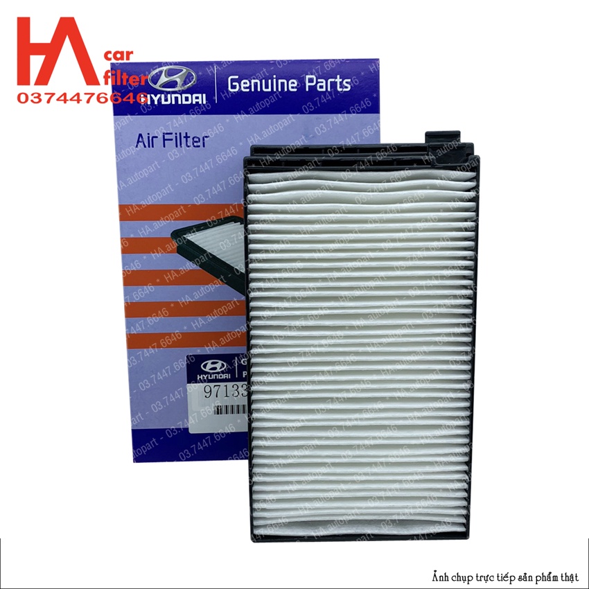 Lọc gió điều hòa Starex. Mã phụ tùng HYD 97133-4H000. (bộ 2 mảnh lọc ...