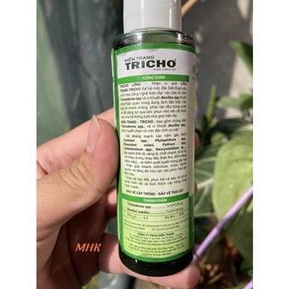 Chai Trichoderma lỏng , dd vi sinh Tricho thế hệ mới 100ml (dạng hòa ...