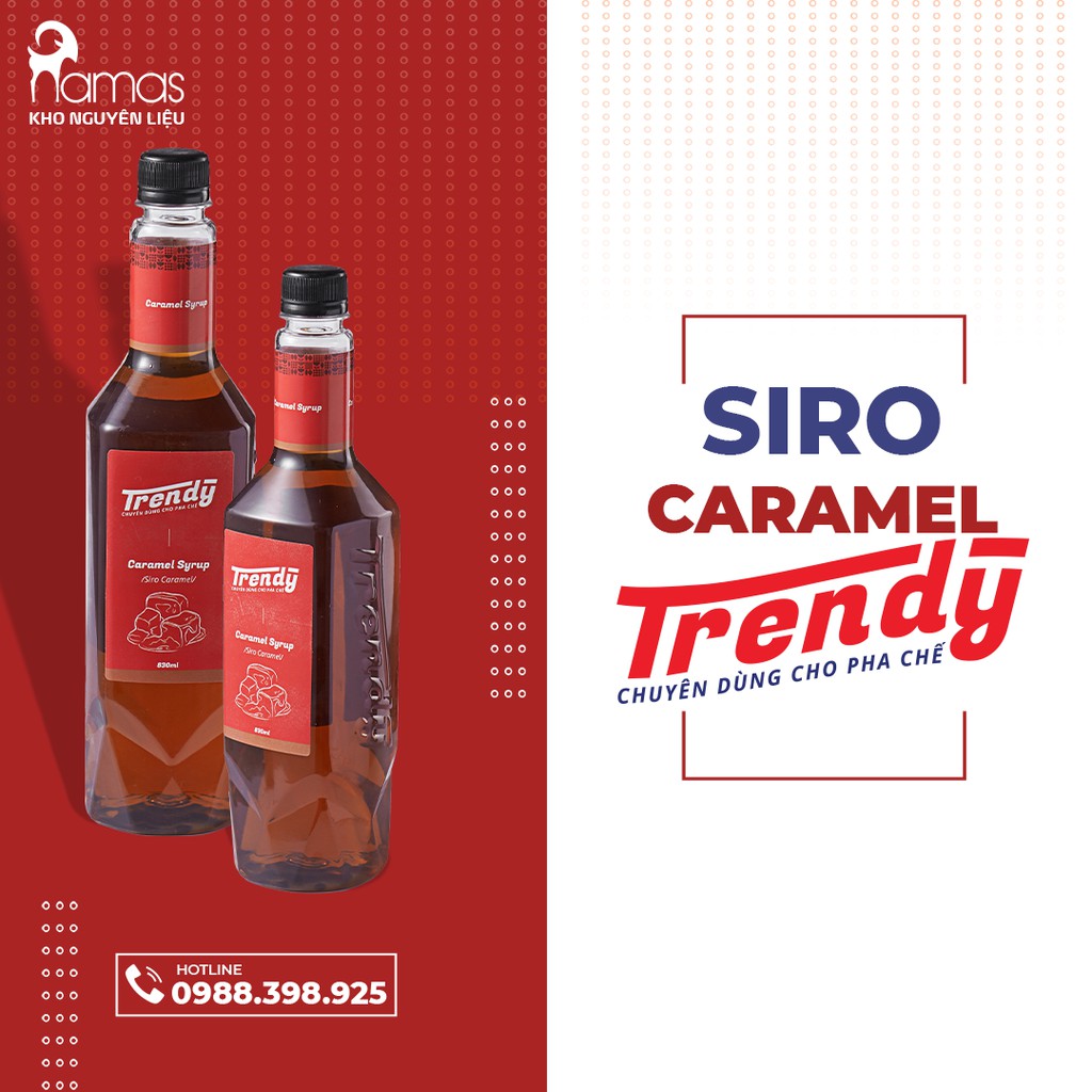 Siro Caramel Trendy 830ml | Shopee Việt Nam