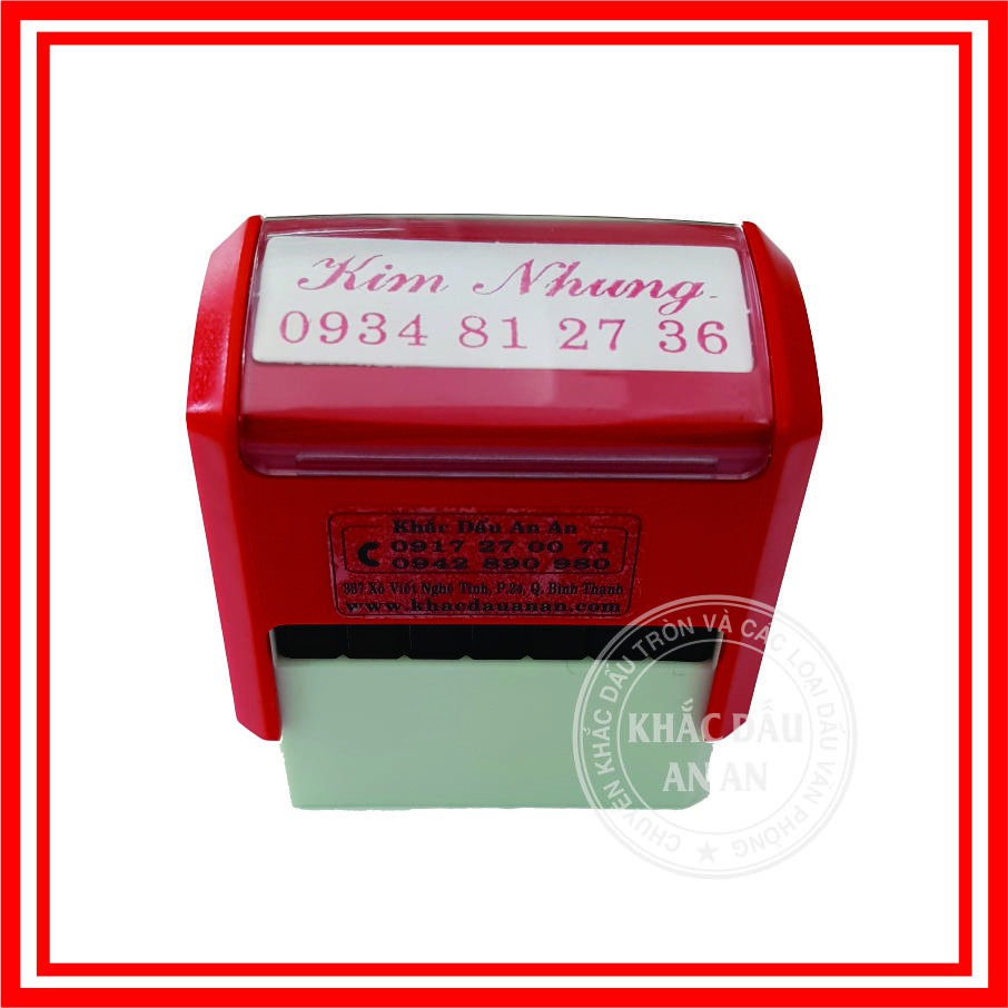 Khắc Dấu tên, khắc dấu Chức Danh, làm con dấu ten | Shopee Việt Nam