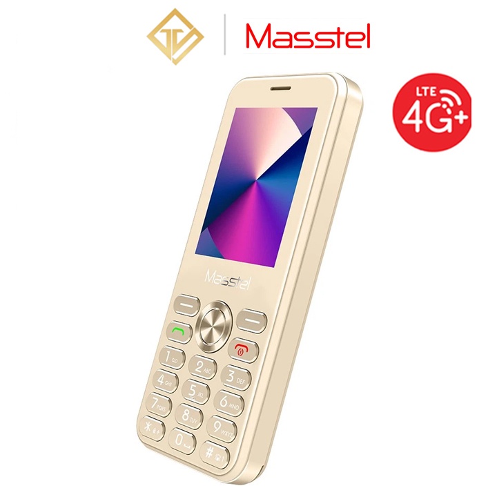 Điện thoại Masstel Lux 10 4G - Sang trọng - Sạc nhanh Type C - Gọi HD ...