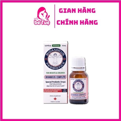 Men vi sinh 10 chủng BioAmicus Complete 10ml | Shopee Việt Nam