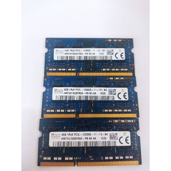 Ram Laptop DDR3L 4GB Bus 1600Mhz PC3L 12800s 1.35V BH 12 tháng | Shopee ...