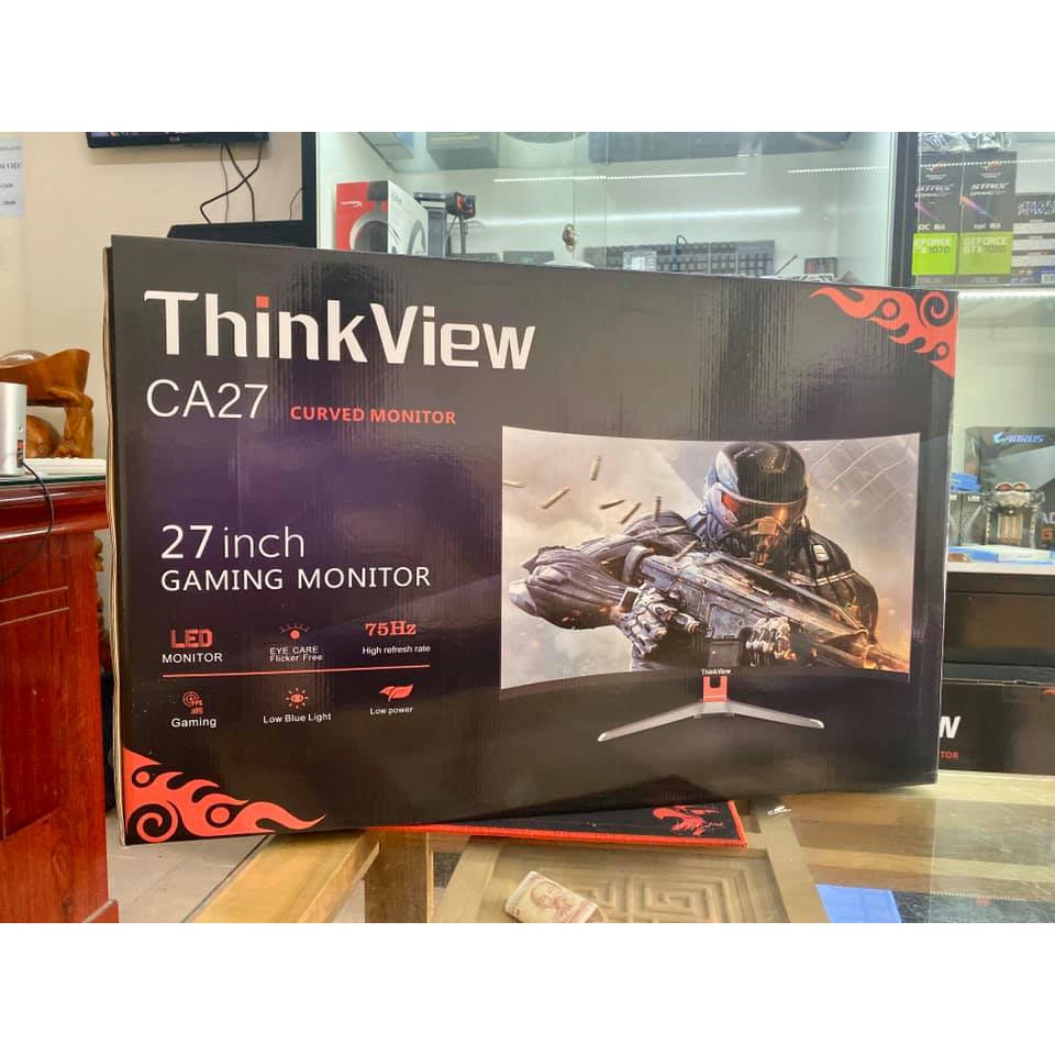 Màn hình Thinkview 27" CA27 (FHD/LED/250cd/m²/HDMI+VGA/75Hz/5ms ...