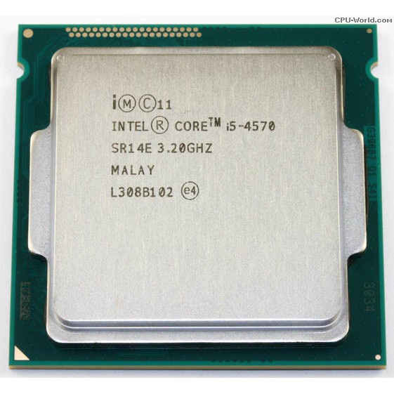 CPU Intel Core i5 4570 (3.70GHz, 6M, 4 Cores 4 Threads) | Shopee Việt Nam