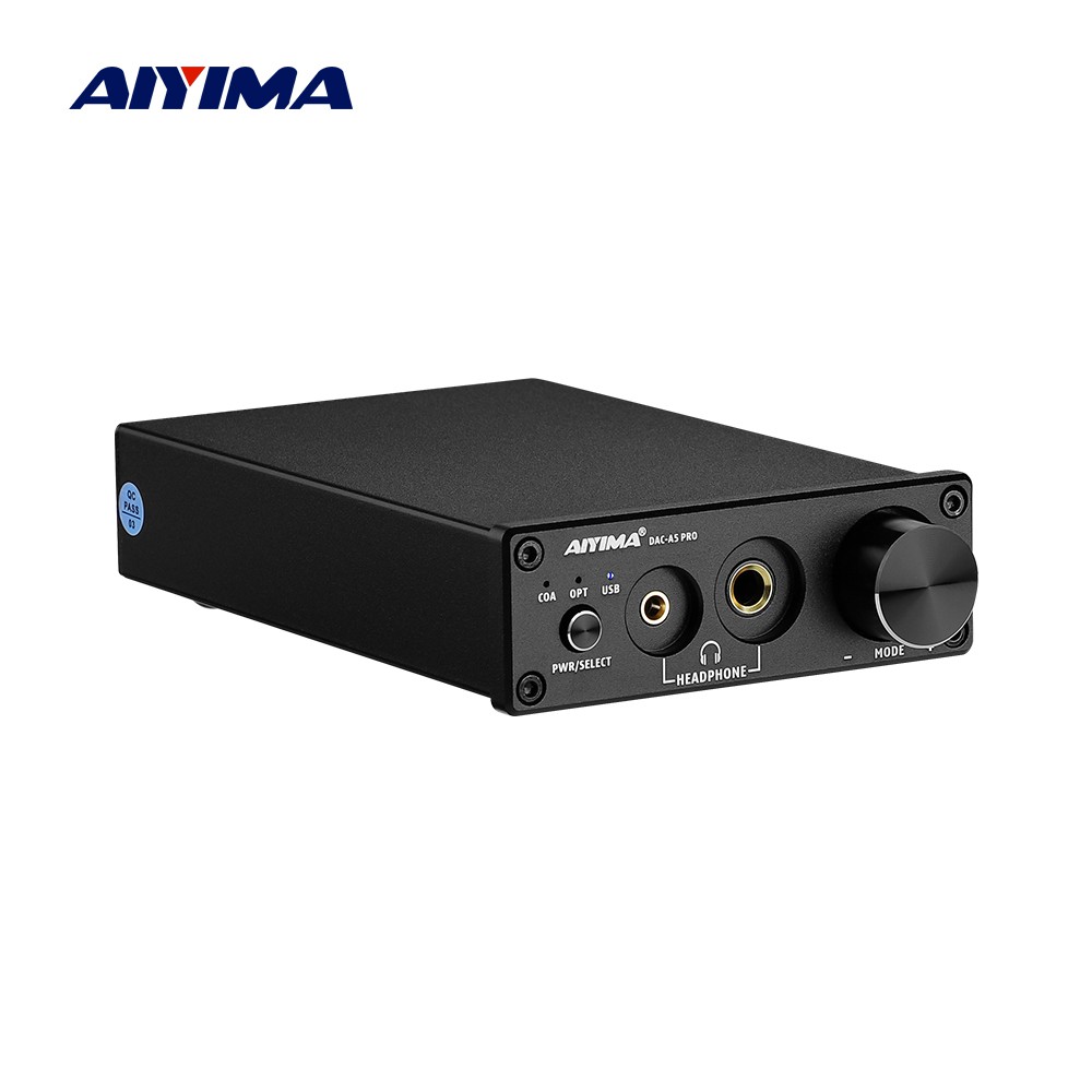 Bộ khuếch đại tai nghe AIYIMA A5 PRO USB DAC 24BIT 192KHz Bộ giải mã HIFI Giao diện âm thanh Bộ ...