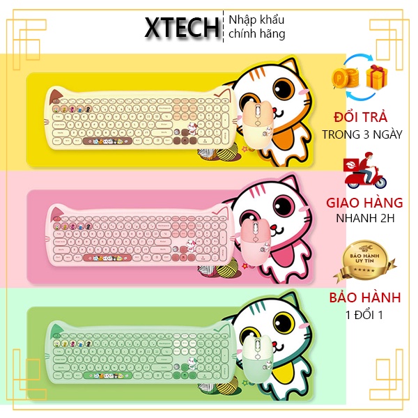 Combo bàn phím và chuột không dây MOFii Geezer Plus chính hãng có sẵn ...