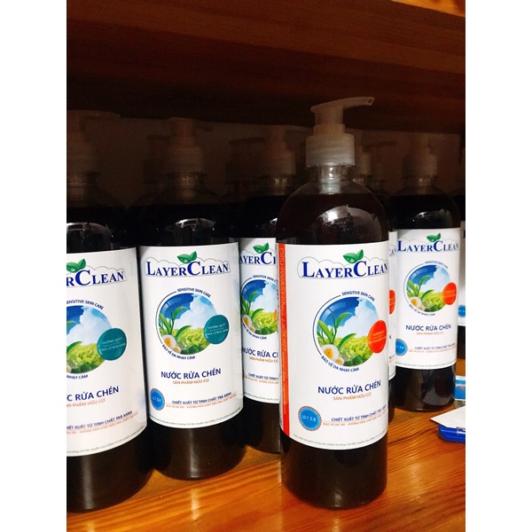 [HÀNG CHÍNH HÃNG] LAYER CLEAN nước rửa chén hữu cơ | Shopee Việt Nam