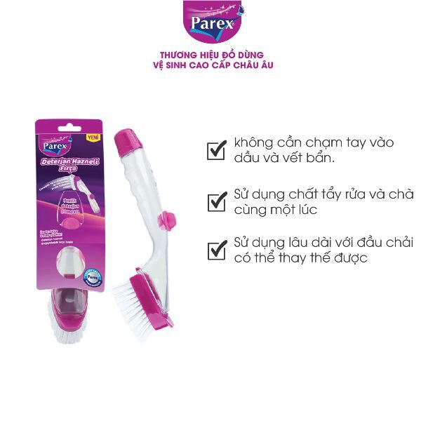 Bàn chải làm sạch chén dĩa cao cấp Parex | Shopee Việt Nam