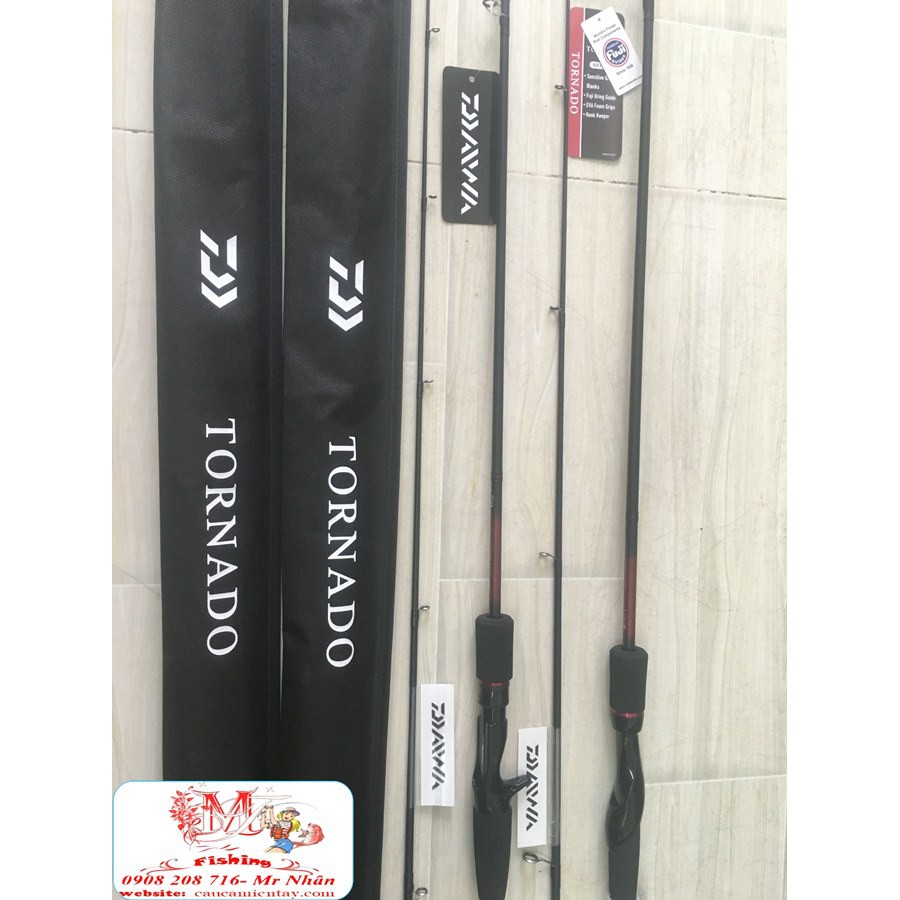 CẦN CÂU LURE DAIWA TORNADO KHOEN FUJI MÁY ĐỨNG VÀ NGANG | Shopee Việt Nam